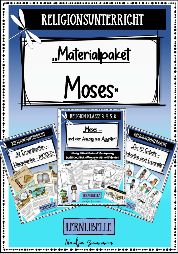 Sparpaket Moses - und der Auszug aus Ägypten, Religionsunterricht ...