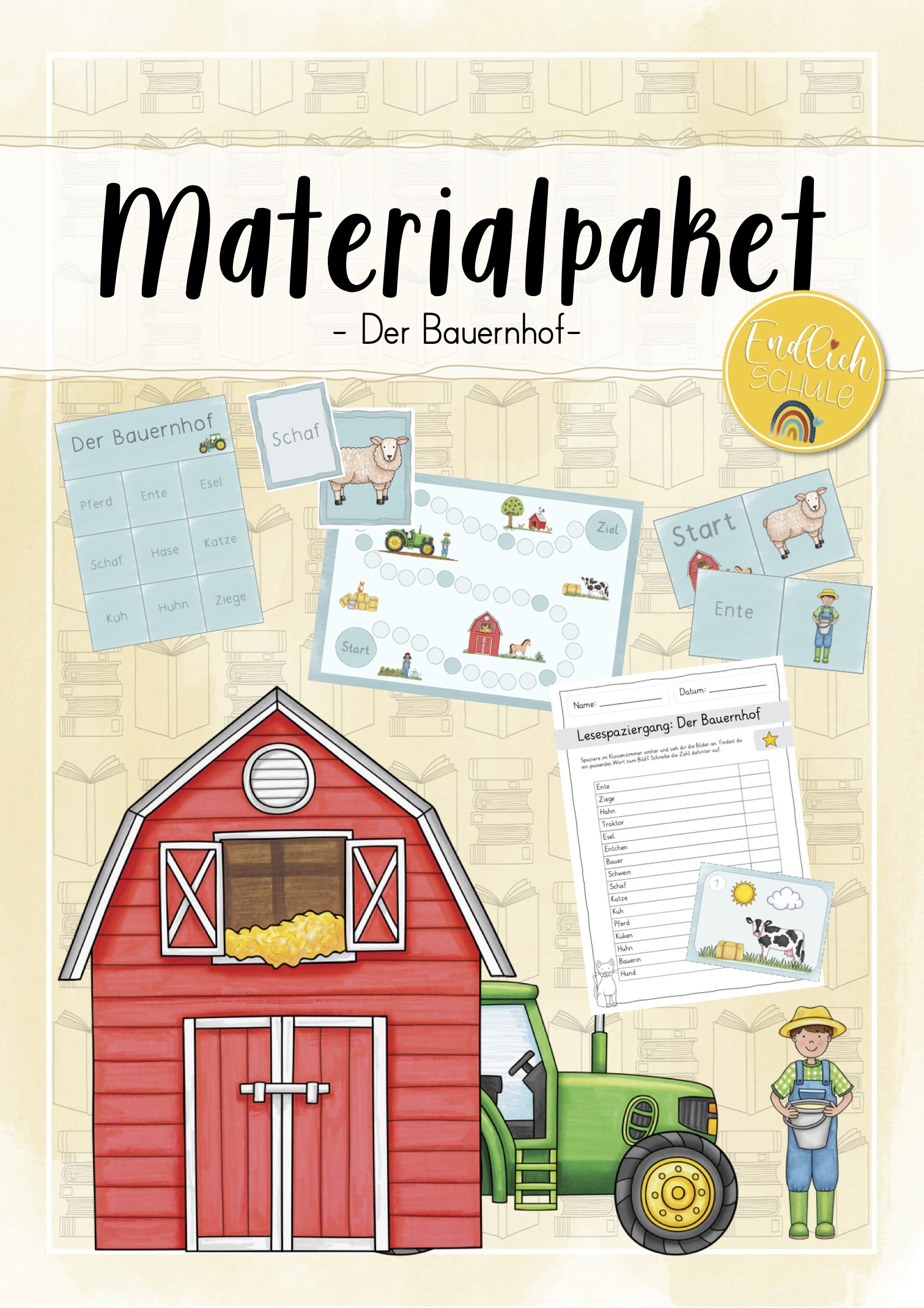 Materialpaket "Der Bauernhof" – Unterrichtsmaterial in den Fächern ...