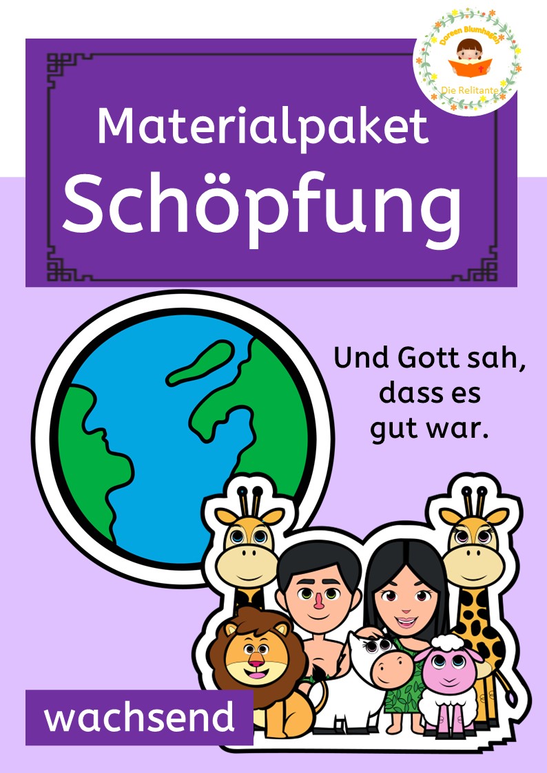 Schöpfung - wachsendes Materialpaket #zweifürzwei – Unterrichtsmaterial ...