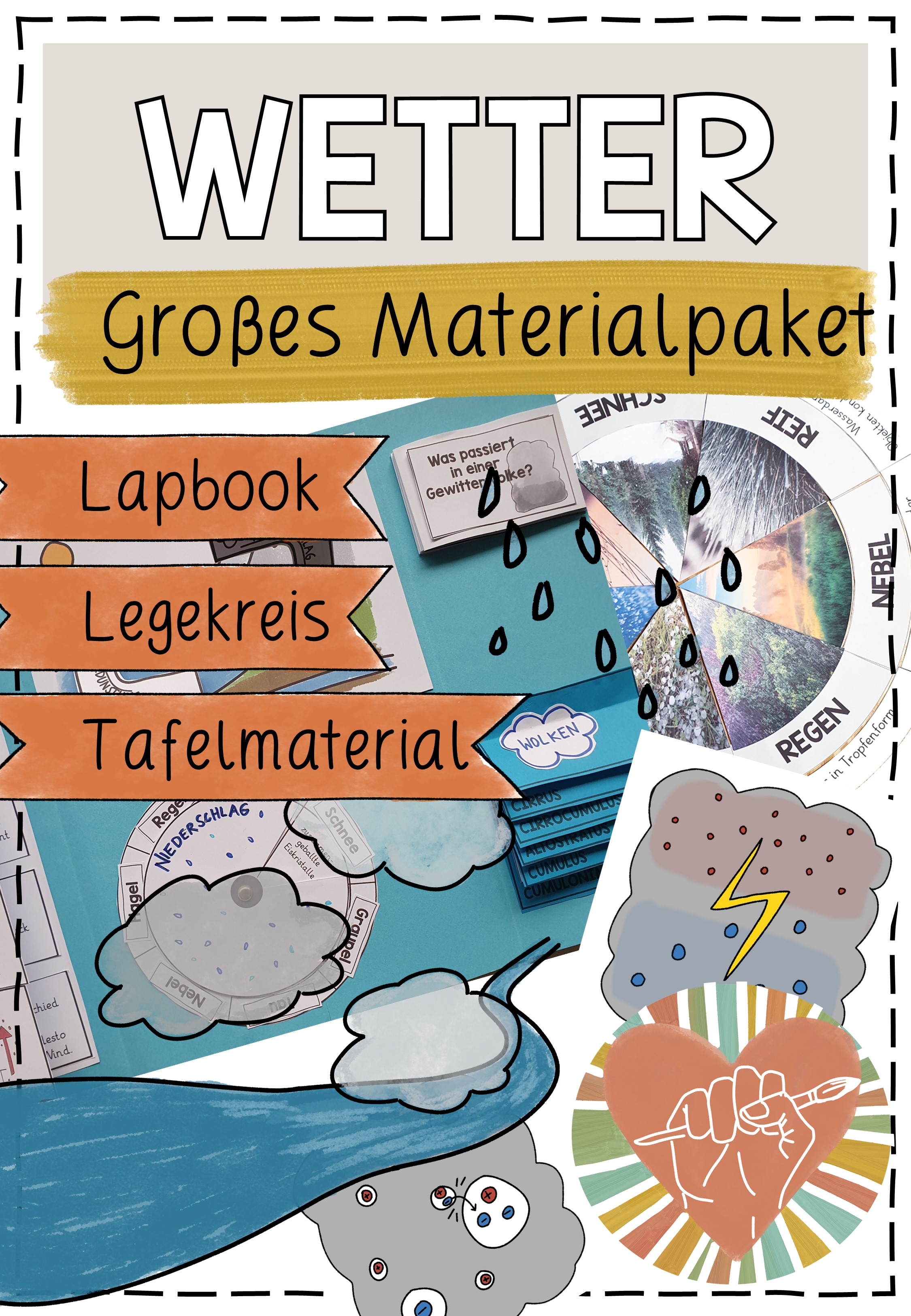 Großes Materialpaket Wetter – Unterrichtsmaterial in den Fächern ...