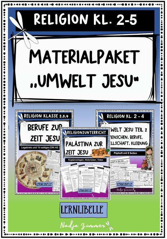 Materialpaket "Umwelt Jesu" - Palästina, Die Menschen, Berufe ...