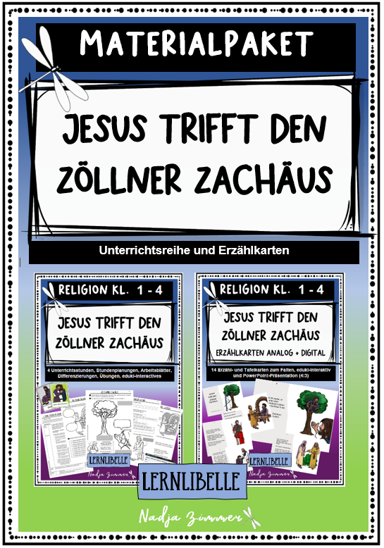 Materialpaket "Jesus trifft den Zöllner Zachäus" - Unterrichtsreihe mit ...