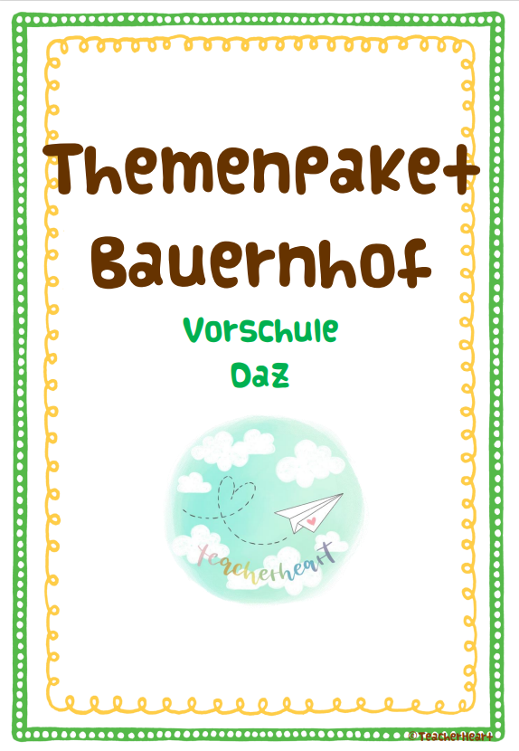 Materialpaket Bauernhof – Unterrichtsmaterial im Fach DaZ/DaF