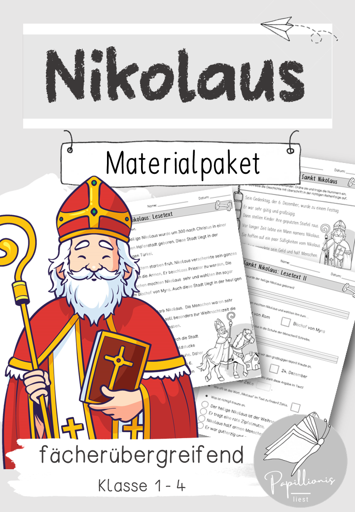 Sankt Nikolaus - Materialpaket – Unterrichtsmaterial in den Fächern ...