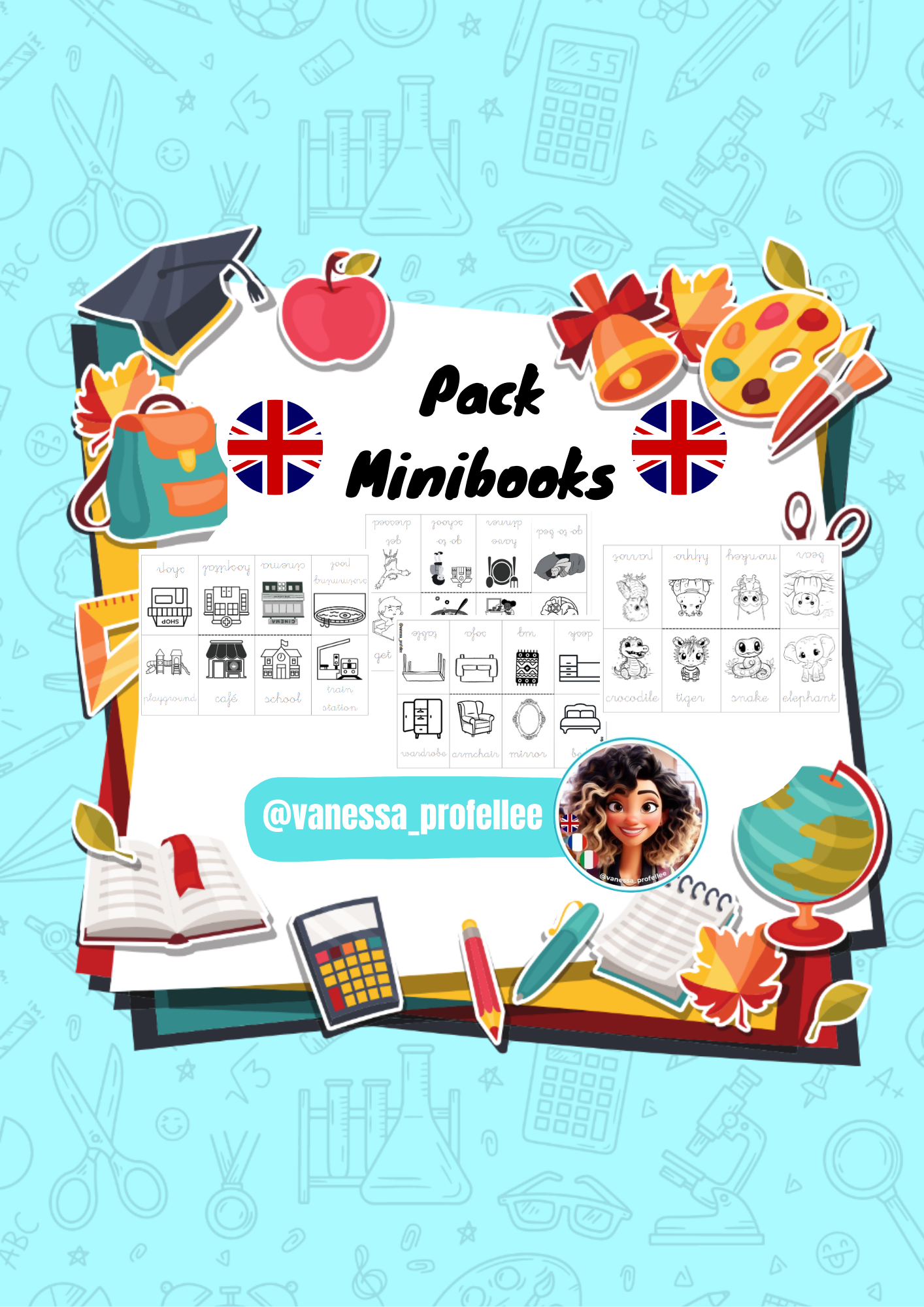 Pack Minibooks 🇬🇧 - material de la siguiente asignatura Inglés / English