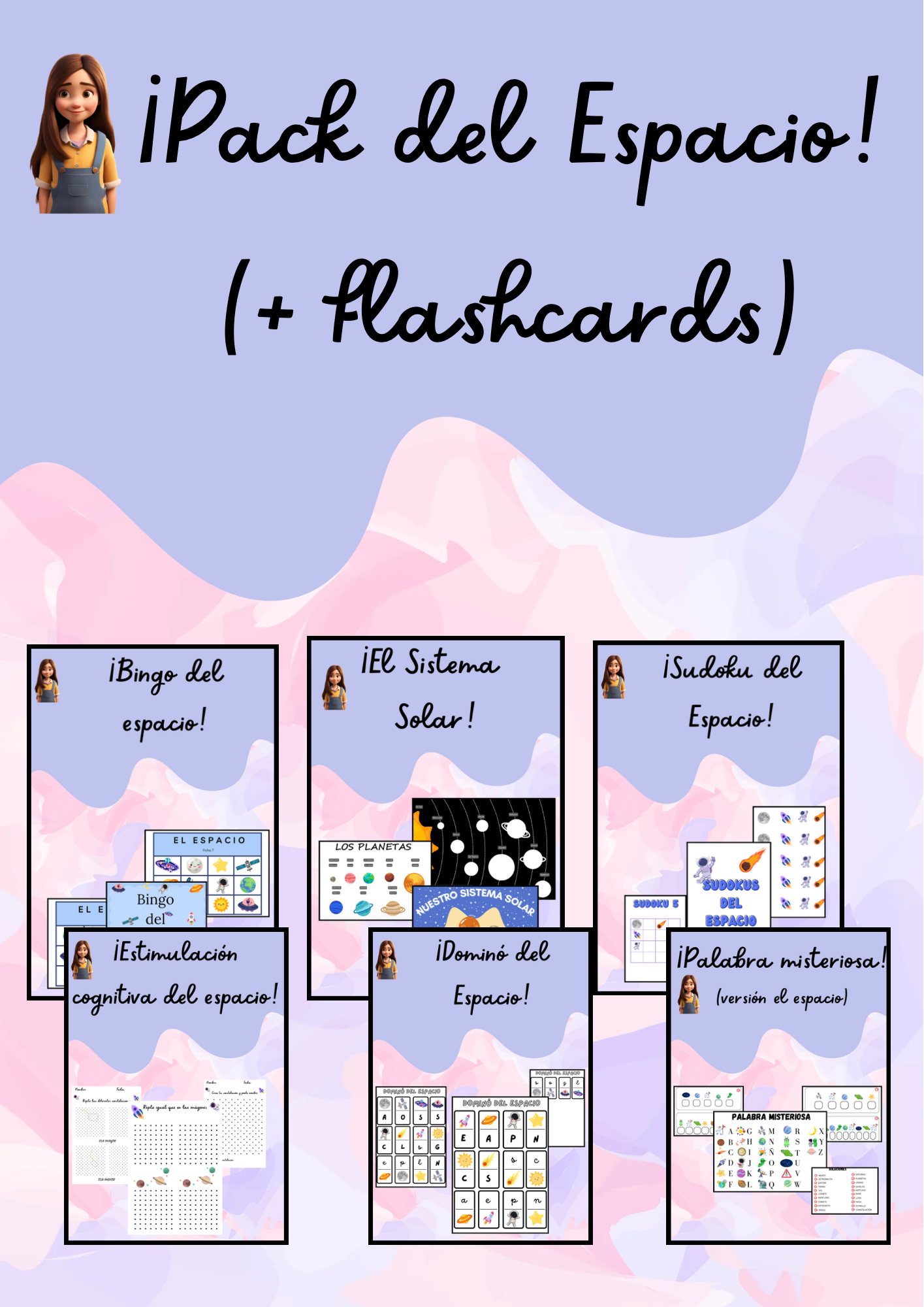 Pack de materiales del espacio - material didáctico de las asignaturas ...