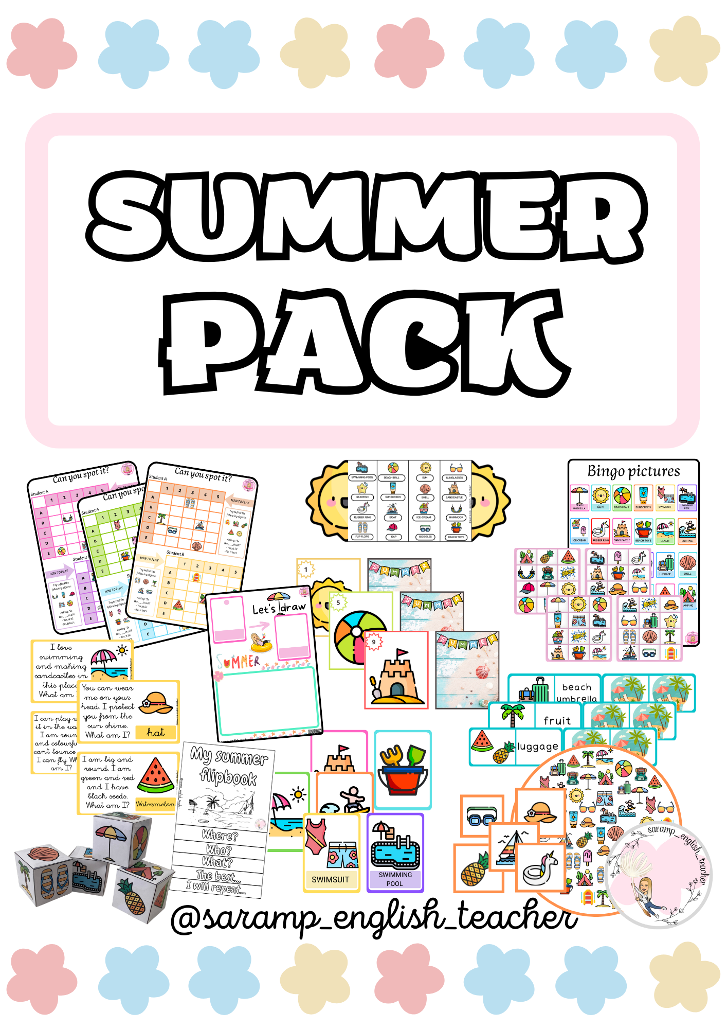 SUMMER PACK/ PACK EL VERANO - material de la siguiente asignatura ...