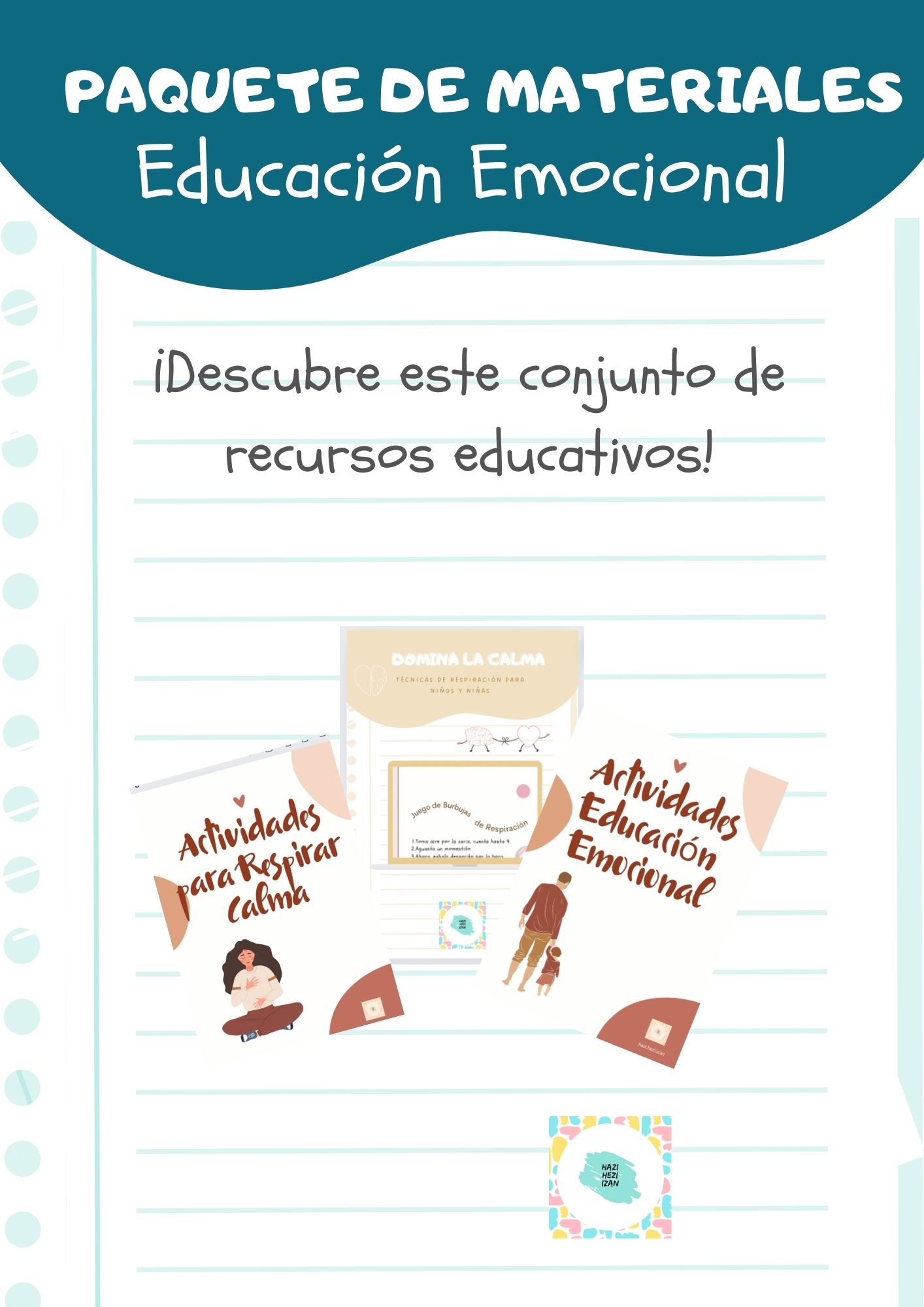 Paquete de materiales - Educación emocional - material de la siguiente ...