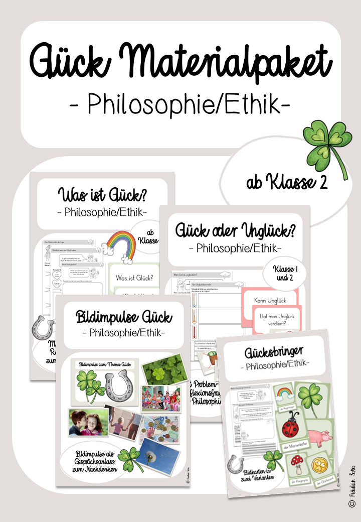 Glück Materialpaket Philosophie/Ethik – Unterrichtsmaterial in den ...