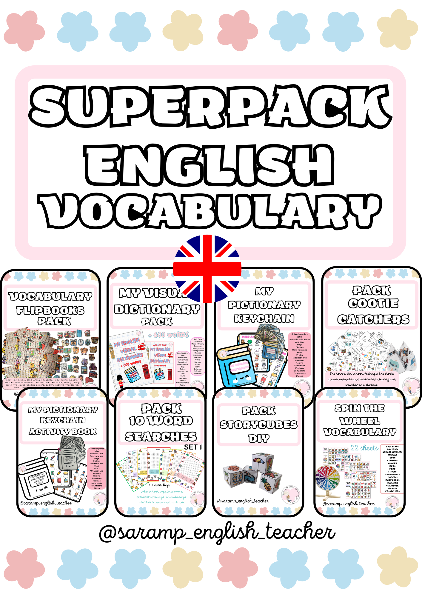 SUPERPACK: ENGLISH VOCABULARY - material de la siguiente asignatura ...