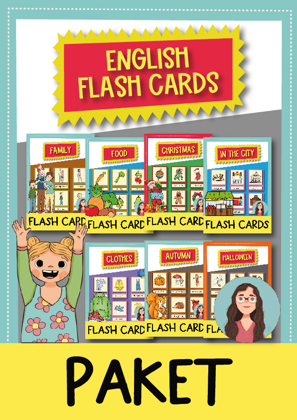 +1500 Flash cards // Bildkarten für den Englischunterricht: WACHSENDES ...