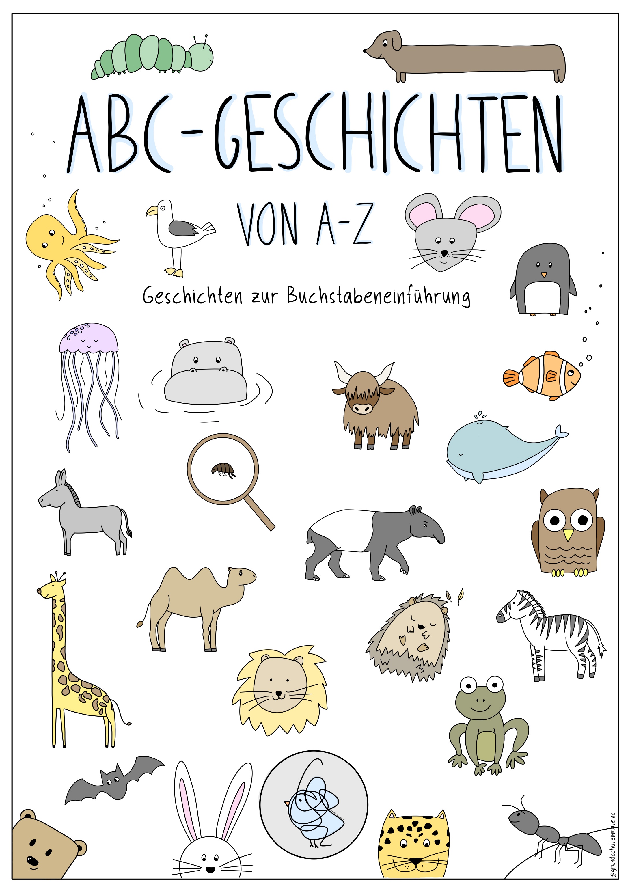 Bundle - ABC-Geschichten von A - Z zur Buchstabeneinführung ...