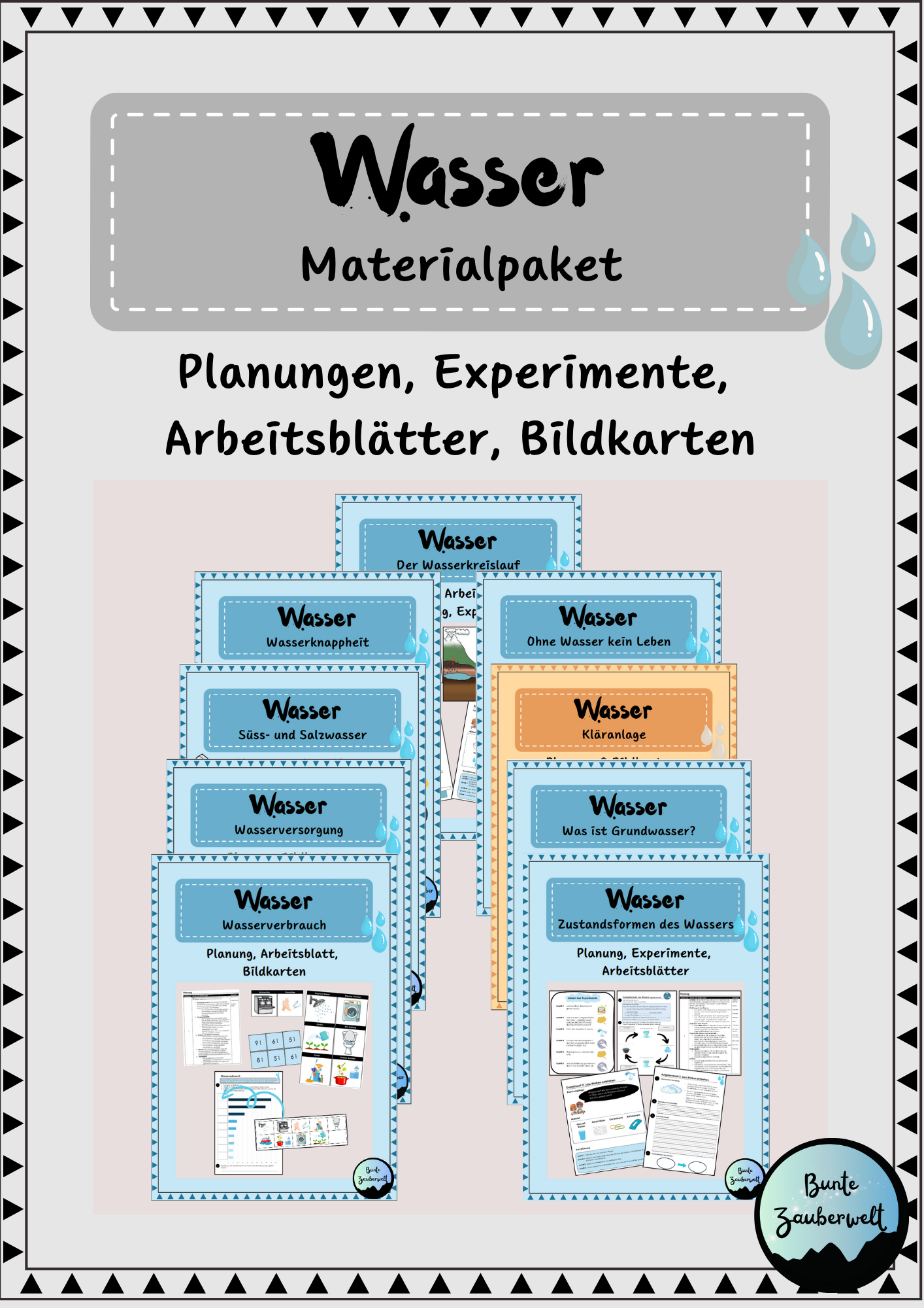 Materialpaket zum Thema "Wasser" – Unterrichtsmaterial im Fach ...