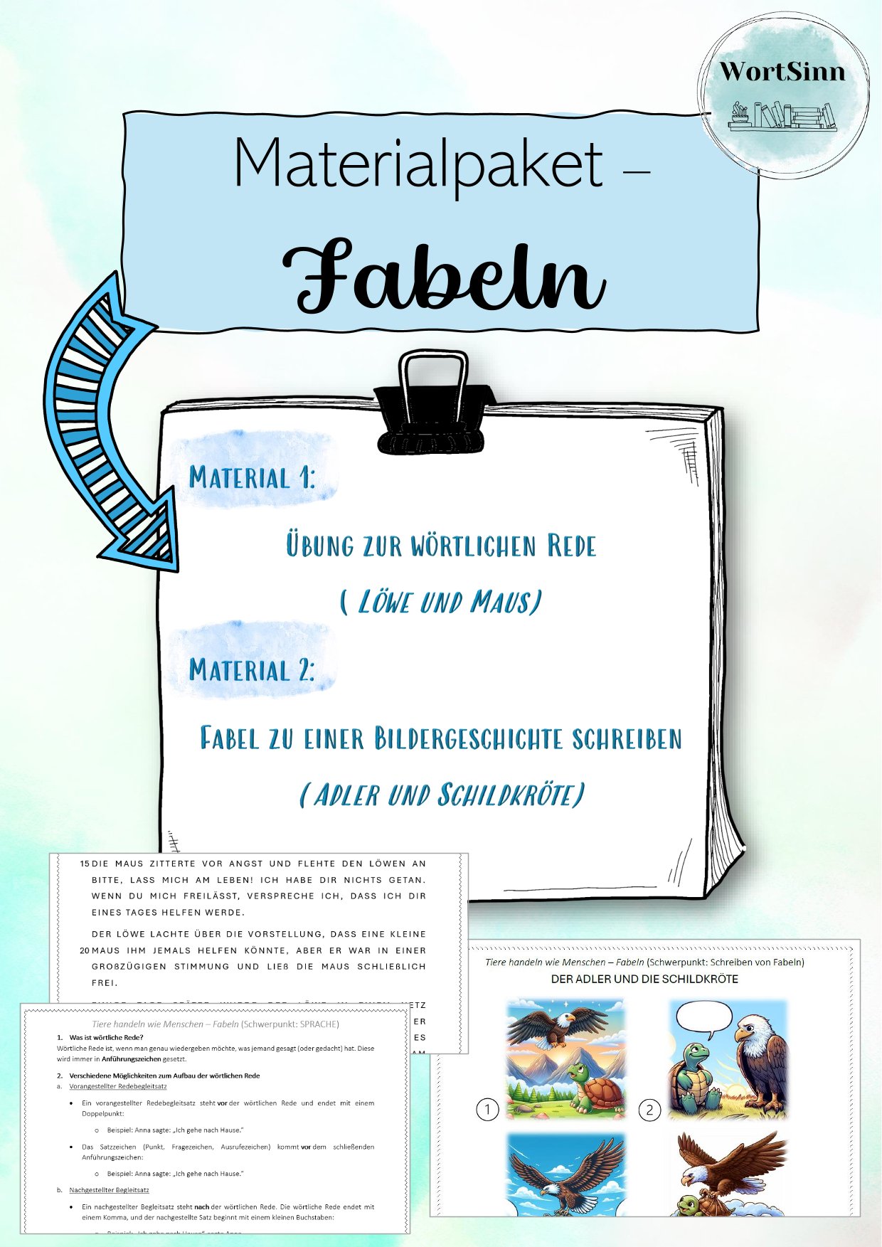 Fabeln Zu Bildern Schreiben
