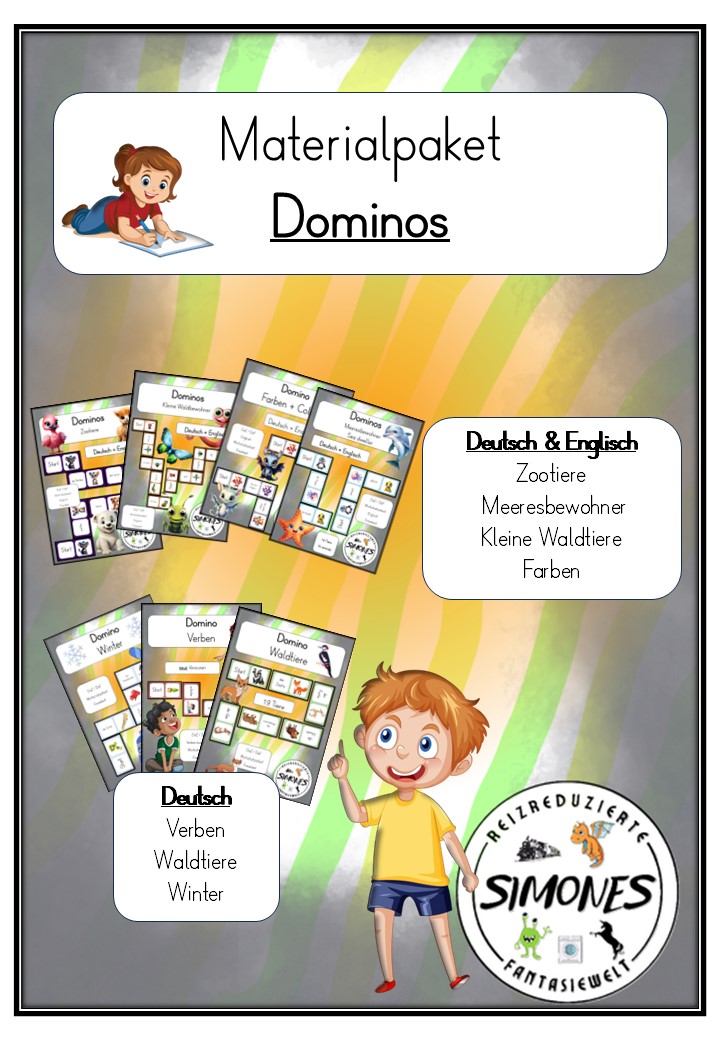 Domino Materialpaket – Unterrichtsmaterial in den Fächern Deutsch & DaZ ...