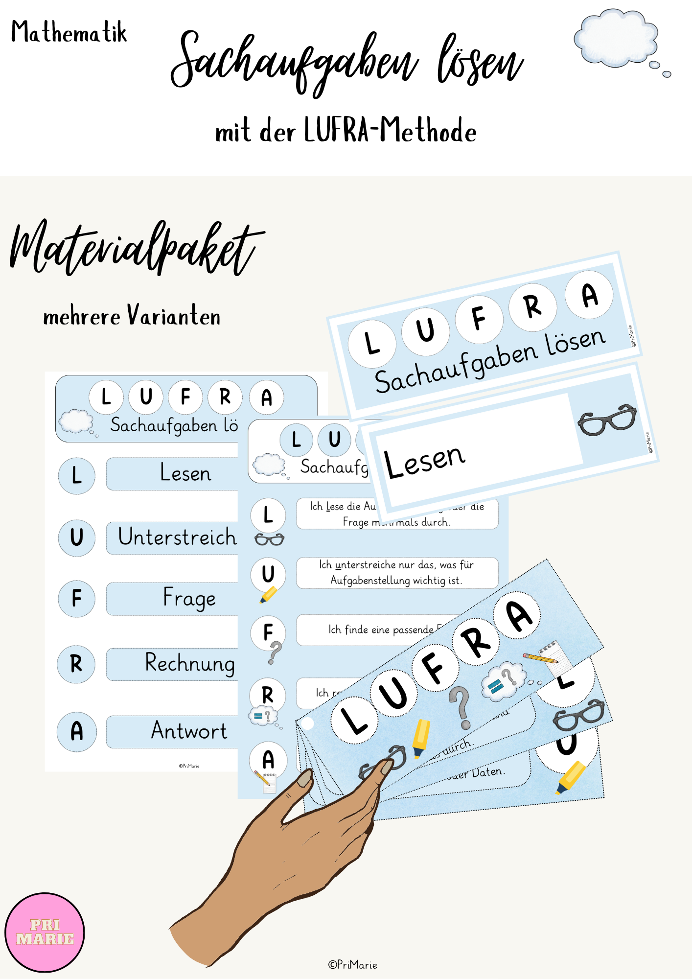 LUFRA-Materialpaket – Unterrichtsmaterial im Fach Mathematik