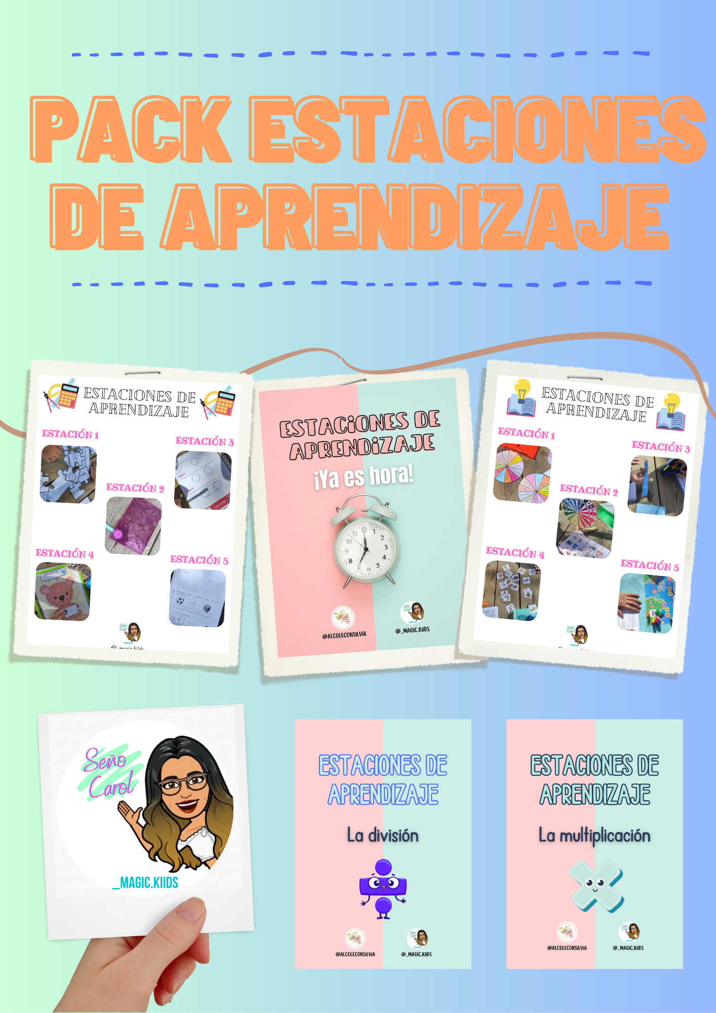 Pack Estaciones de Aprendizaje - material didáctico de las asignaturas ...