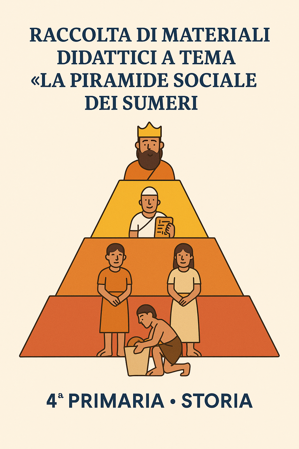 Raccolta di materiali: La piramide sociale dei Sumeri - Materiale ...