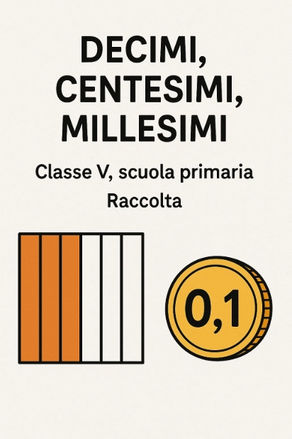 Decimi centesimi e millesimi: raccolta - Materiale didattico per la ...