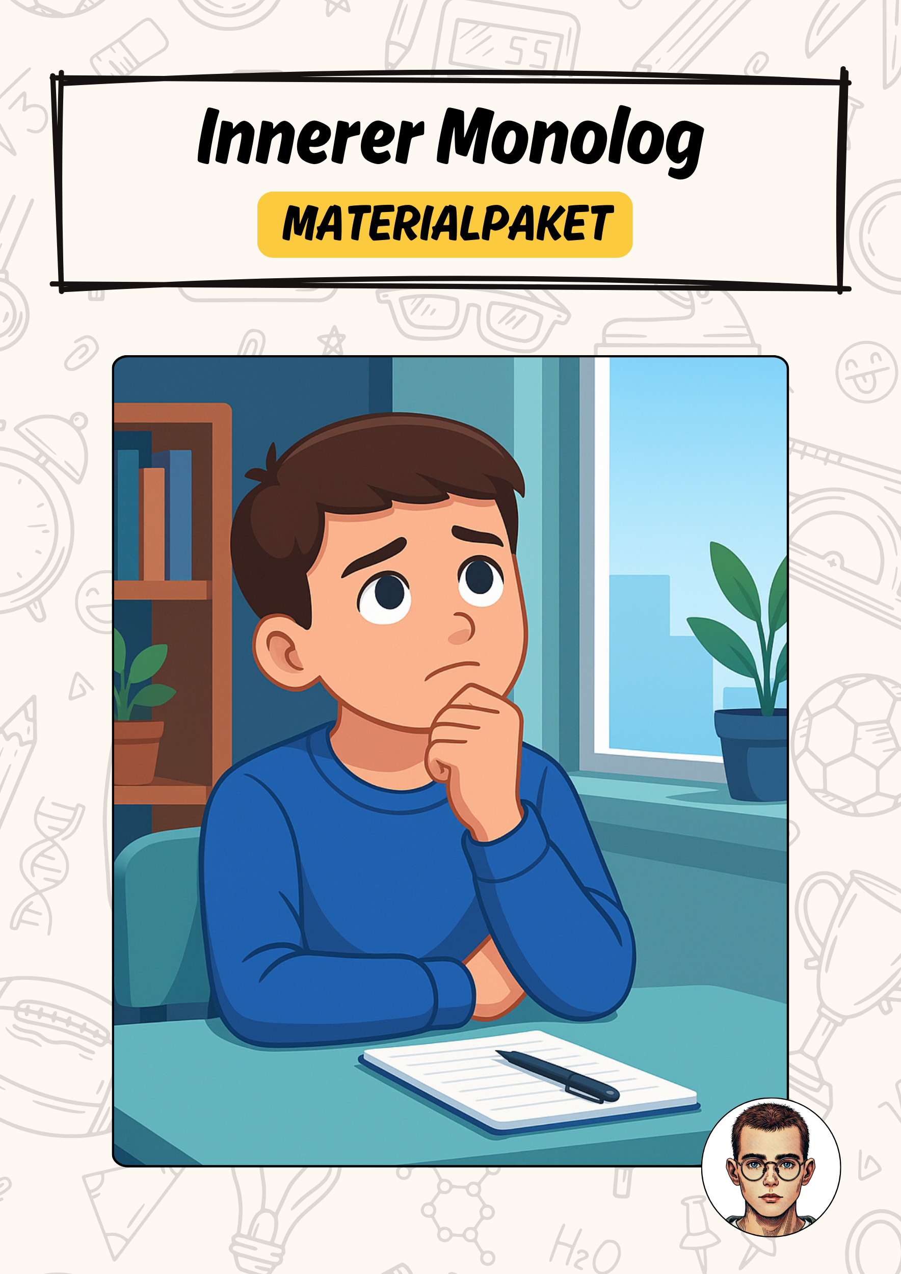 Materialpaket - Innerer Monolog – Unterrichtsmaterial im Fach Deutsch