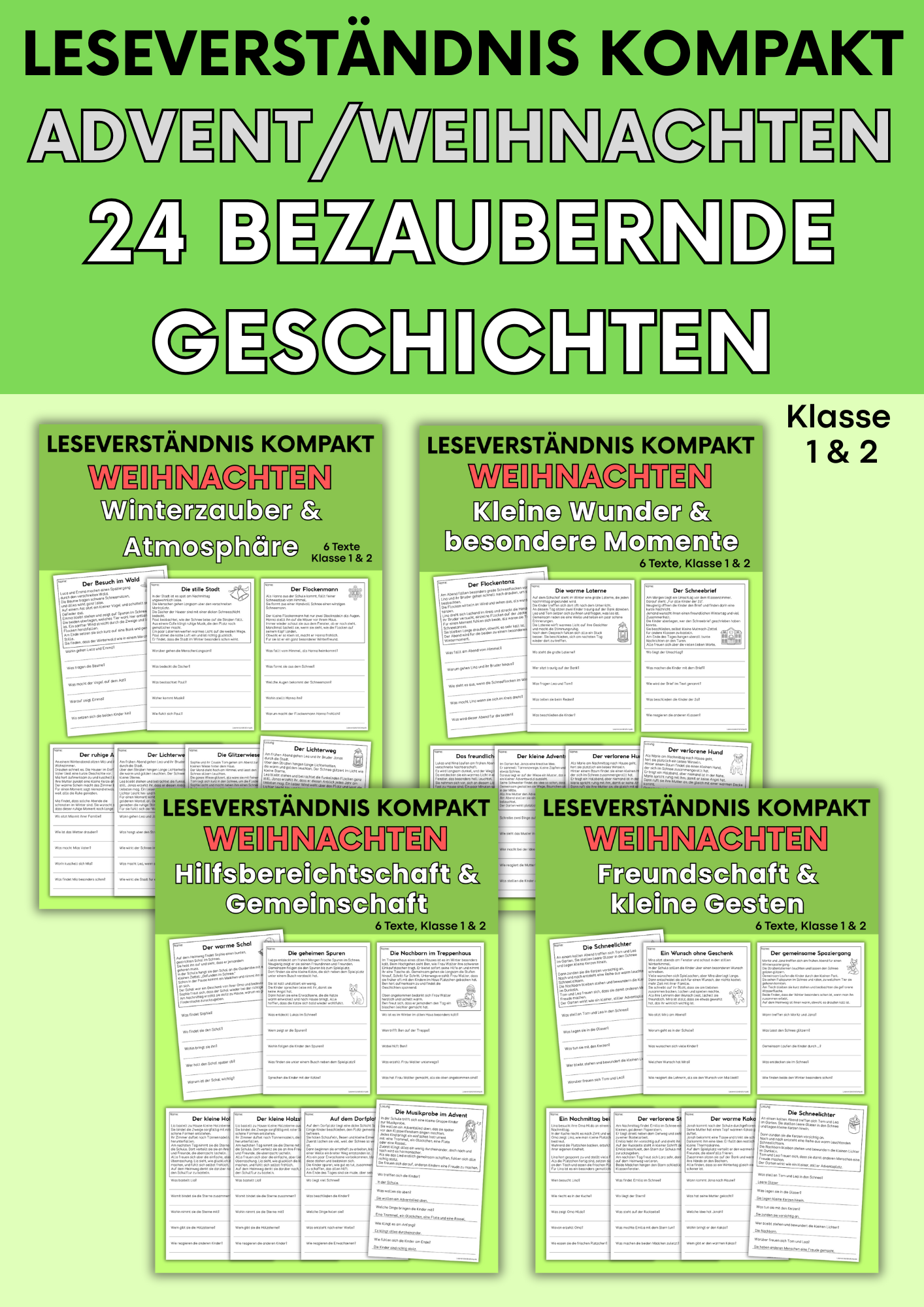 24 Kurze Adventssprche