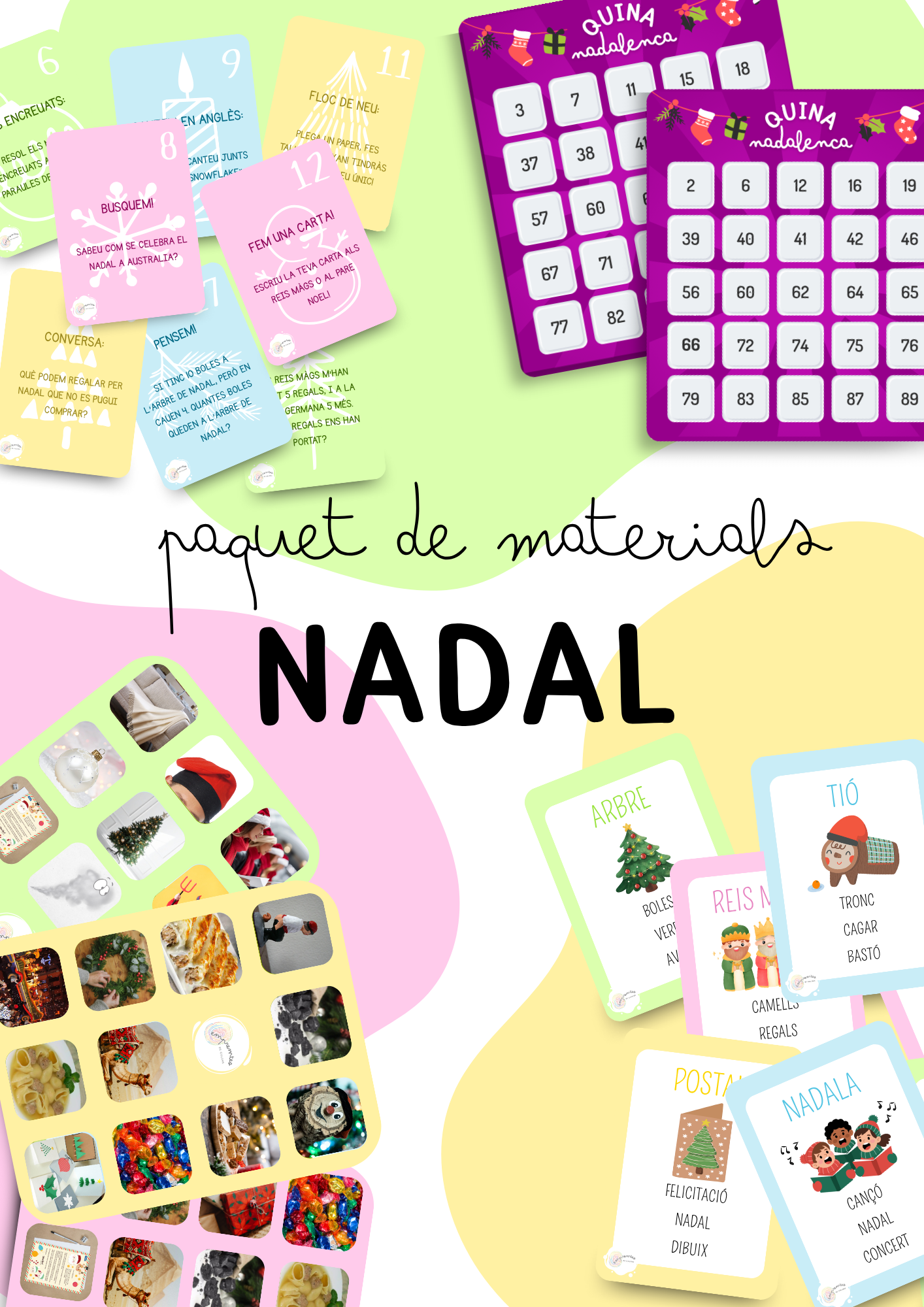PAQUET DE MATERIALS DEL NADAL - material didáctico de las asignaturas ...