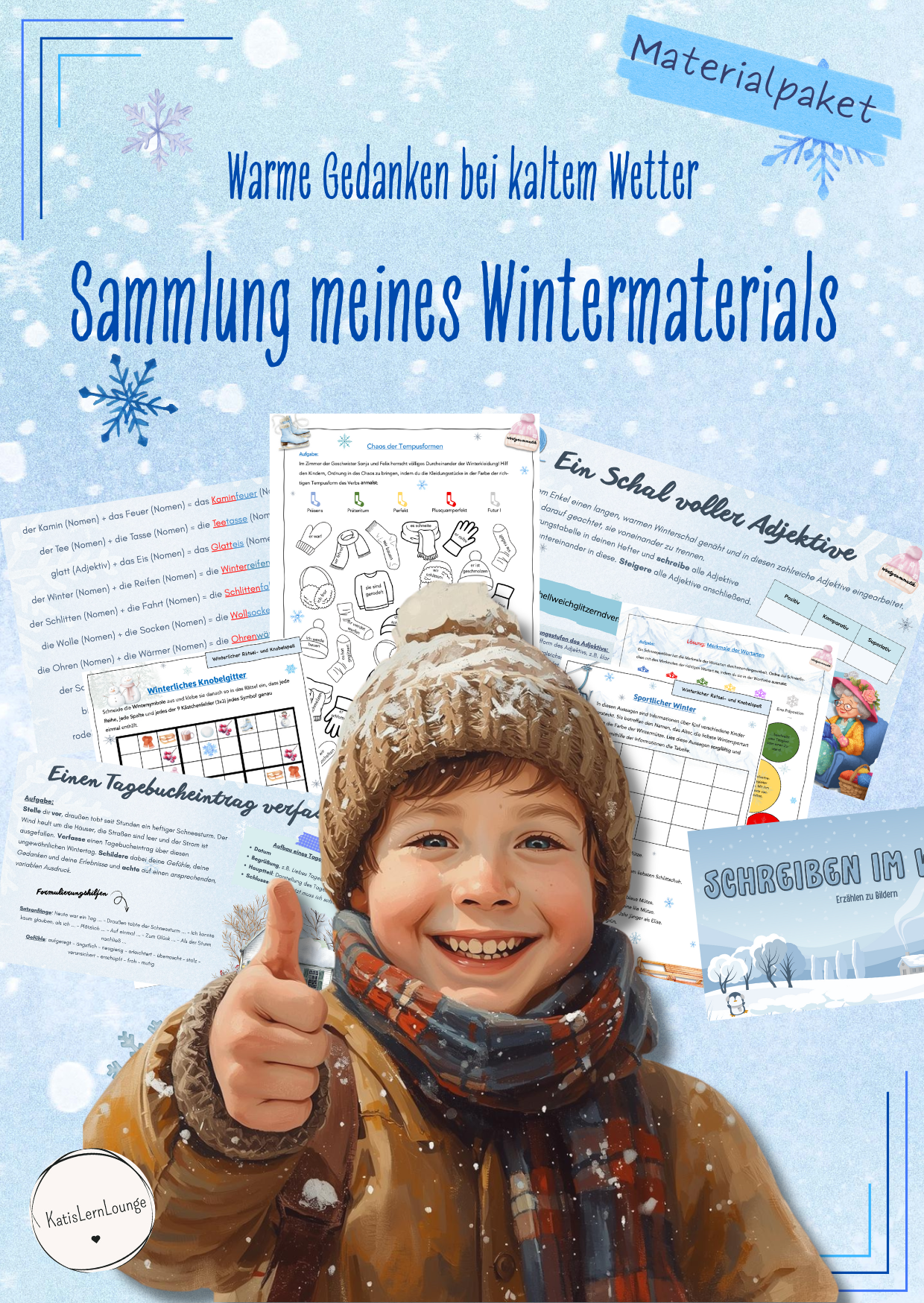 Materialpaket Winter - Winterliches Unterrichtsmaterial für Klasse 5-7 ...