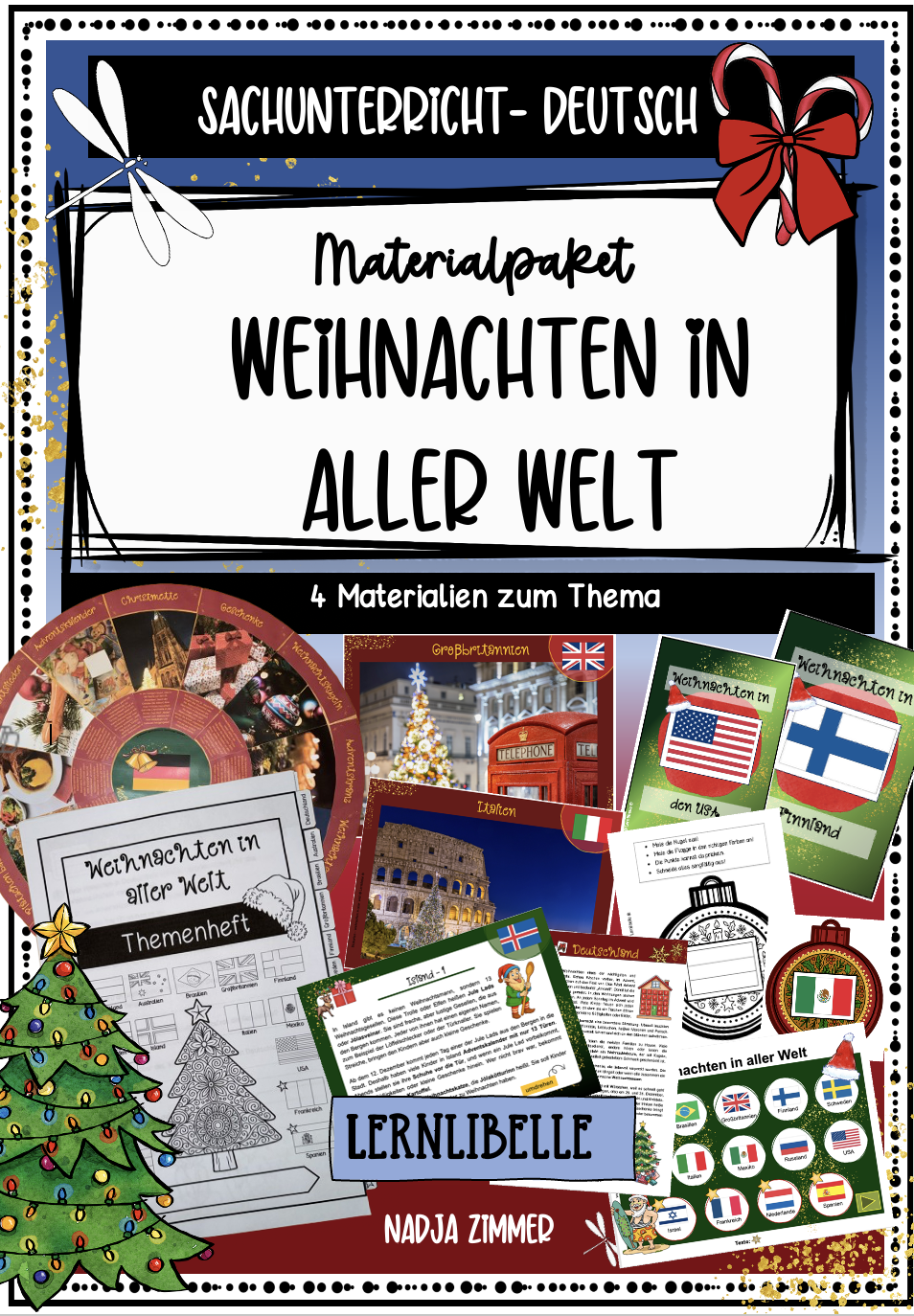 Materialpaket - Weihnachten in aller Welt Klasse (3), 4, 5 ...