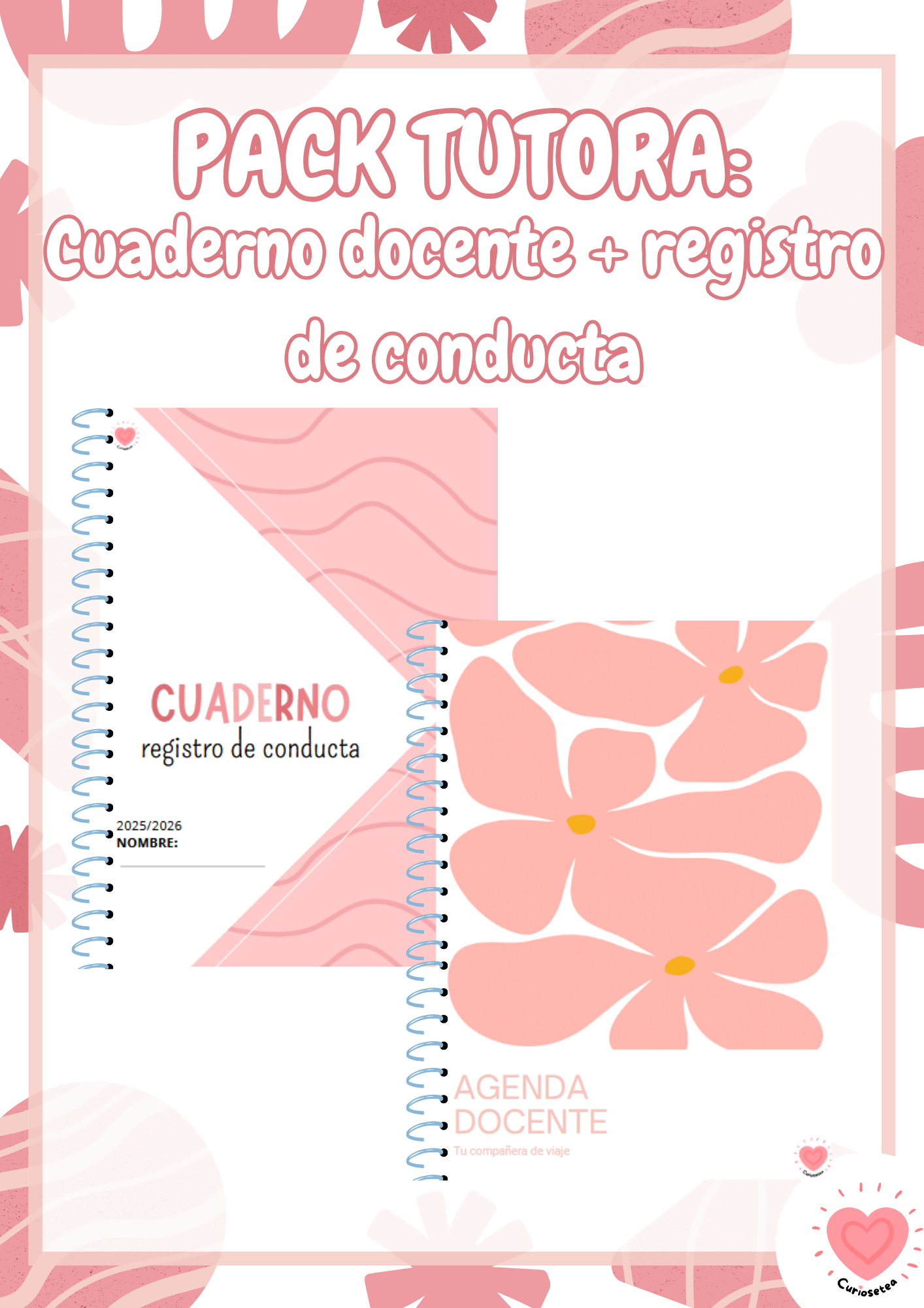 PACK TUTORA: CUADERNO DOCENTE+REGISTRO DE CONDUCTA - material didáctico ...