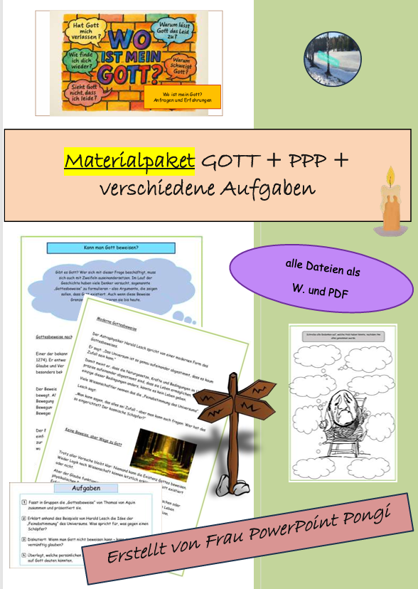 Materialpaket Gott – Unterrichtsmaterial in den Fächern Ethik & Werte ...