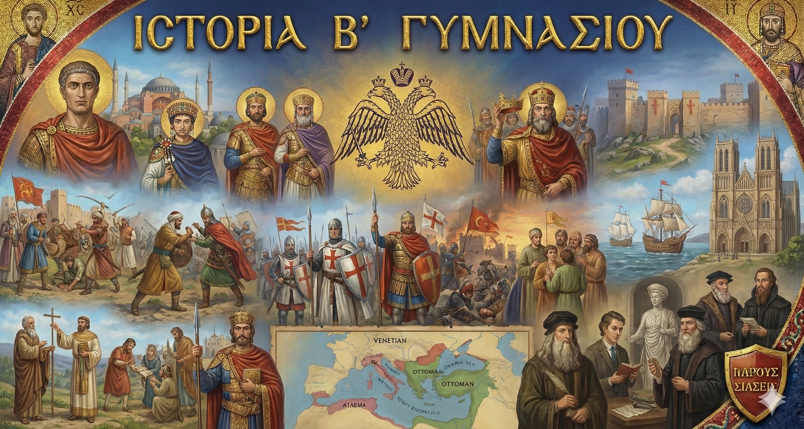 Παρουσιάσεις Ιστορίας Β Γυμνασίου - Πλήρης - Εκπαιδευτικό υλικό για το ...