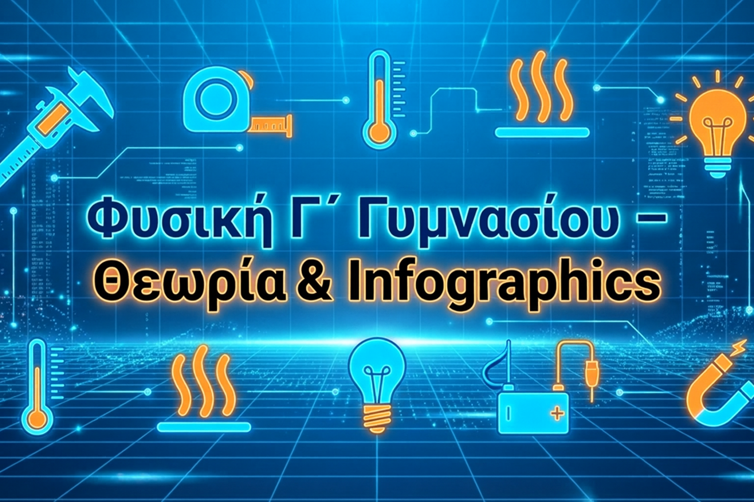 Πακέτο Φυσική Γ' Γυμνασίου Απλή θεωρα και infographic - Εκπαιδευτικό ...
