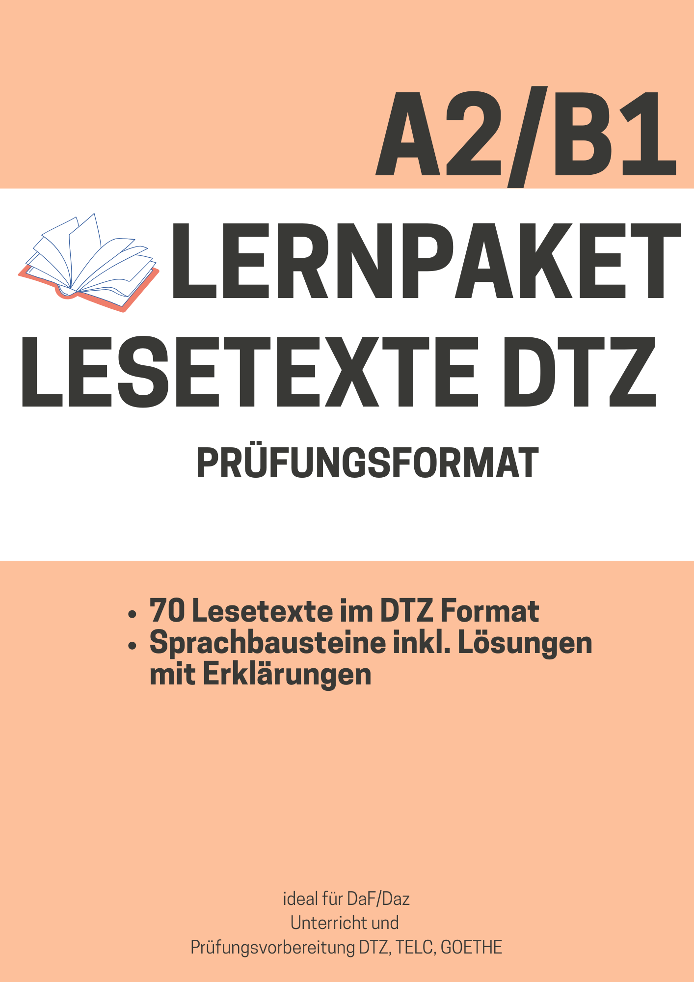 Lesetexte DTZ A2–B1 – Prüfungsformat | Lesetexte + Sprachbausteine ...
