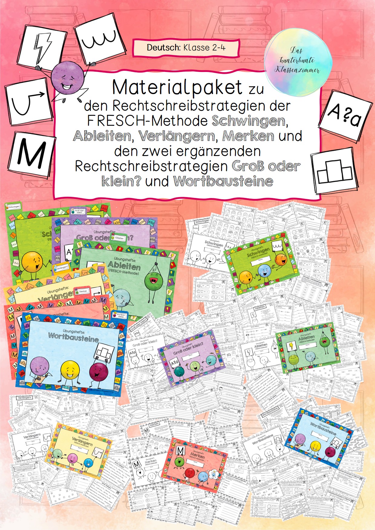 Materialpaket Rechtschreibstrategien (FRESCH-Methode ...